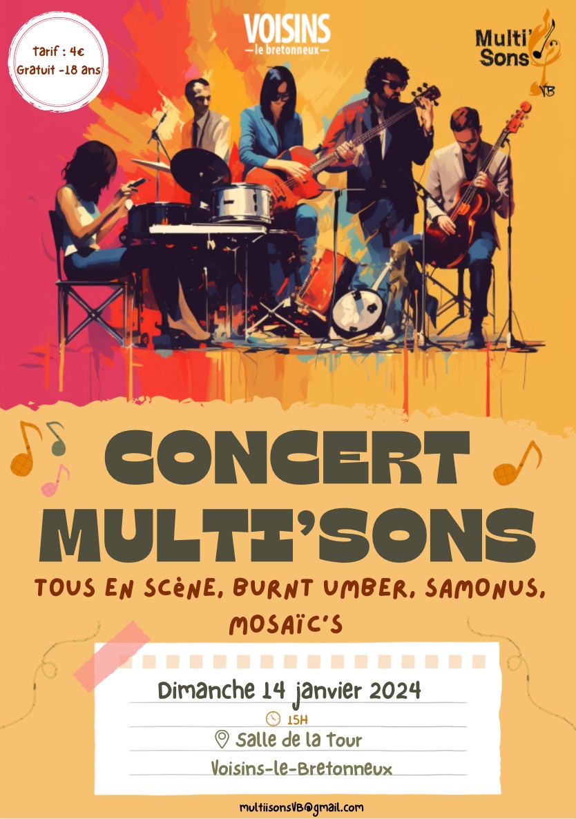 Voisins-le-Bretonneux - Concert Multi'Sons