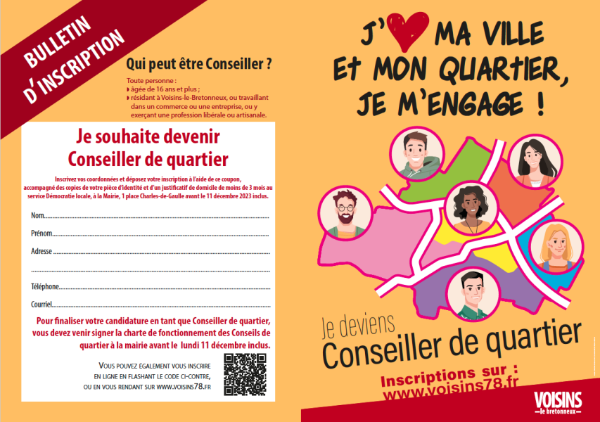 Voisins-le-Bretonneux - Renouvellement des Conseils de quartier